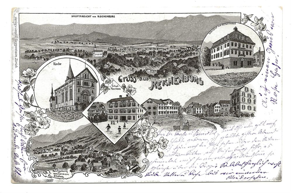 Gruss aus Reichenburg SZ March - Gasthaus Raben - Litho 1905 | Kaufen ... Gruss aus Reichenburg SZ March - Gasthaus Raben - Litho 1905 | Kaufen ...