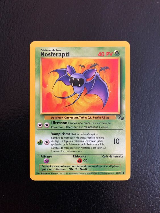 Fossil Zubat / Nosferapti 57/62 FR Ab 1 | Kaufen auf Ricardo