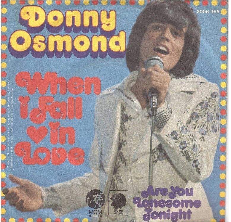 Donny Osmond -- When i fall in love Single7 (Gebraucht) in Oberwil ...