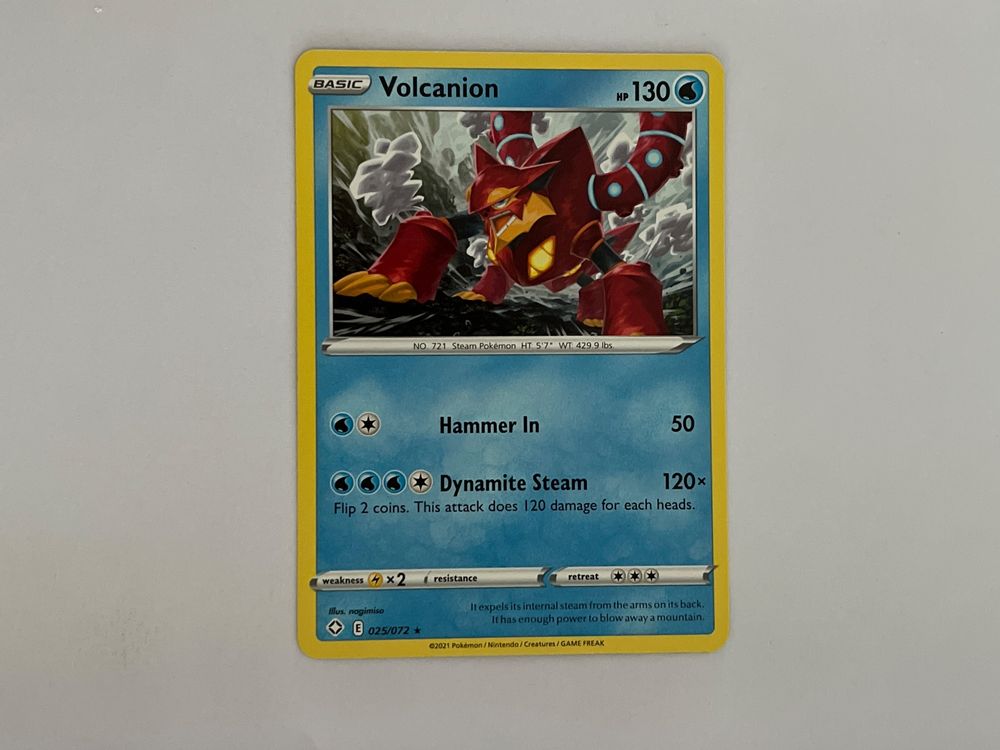 Pokemon Volcanion 025/072 | Kaufen auf Ricardo