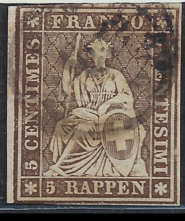 Z 22G - 1858, Strubel, mit Zertifikat (Urs Hermann) | Kaufen auf Ricardo