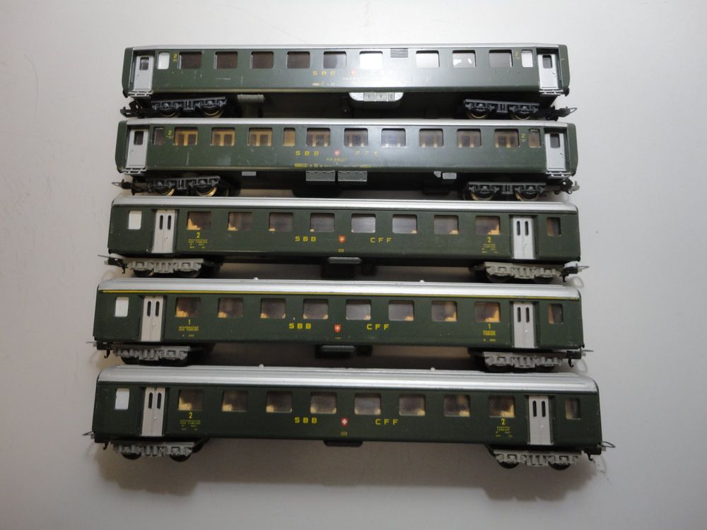 Lima SBB Wagen Set H0 (Gebraucht) in Berikon für CHF 19 – mit Lieferung auf Ricardo kaufen