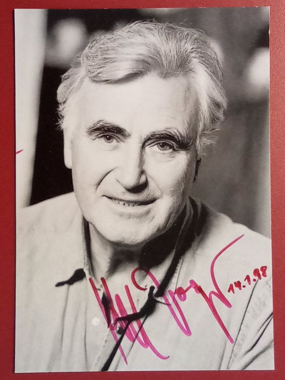 Karl-Michael Vogle 1928-2009 Autogramm Fotopostkarte 10x15cm (Gebraucht ...