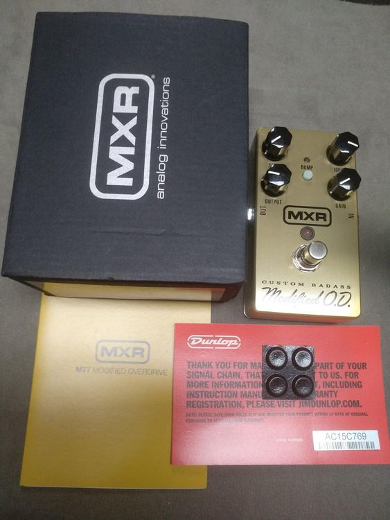 MXR Custom Badass Modified OD Overdrive! Demo From Our Shop! (Neu ...