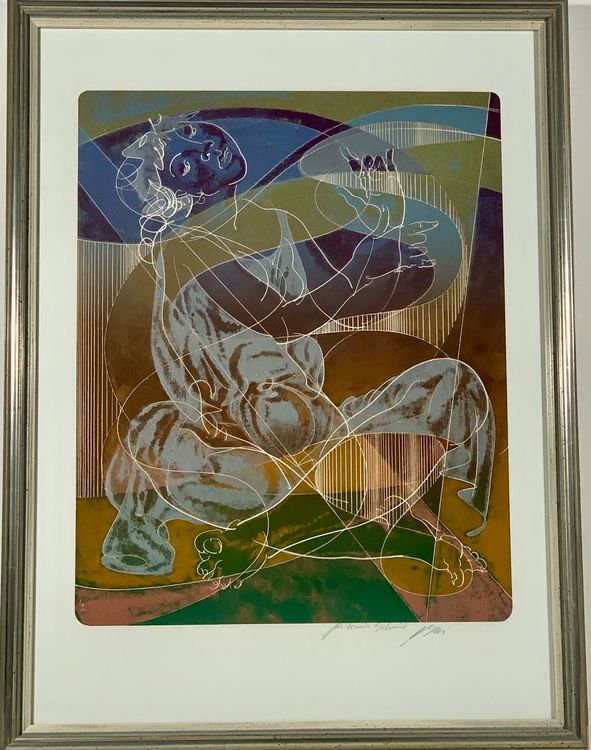 Hans Erni (1909-2015) Lithographie Handsigniert | Kaufen auf Ricardo