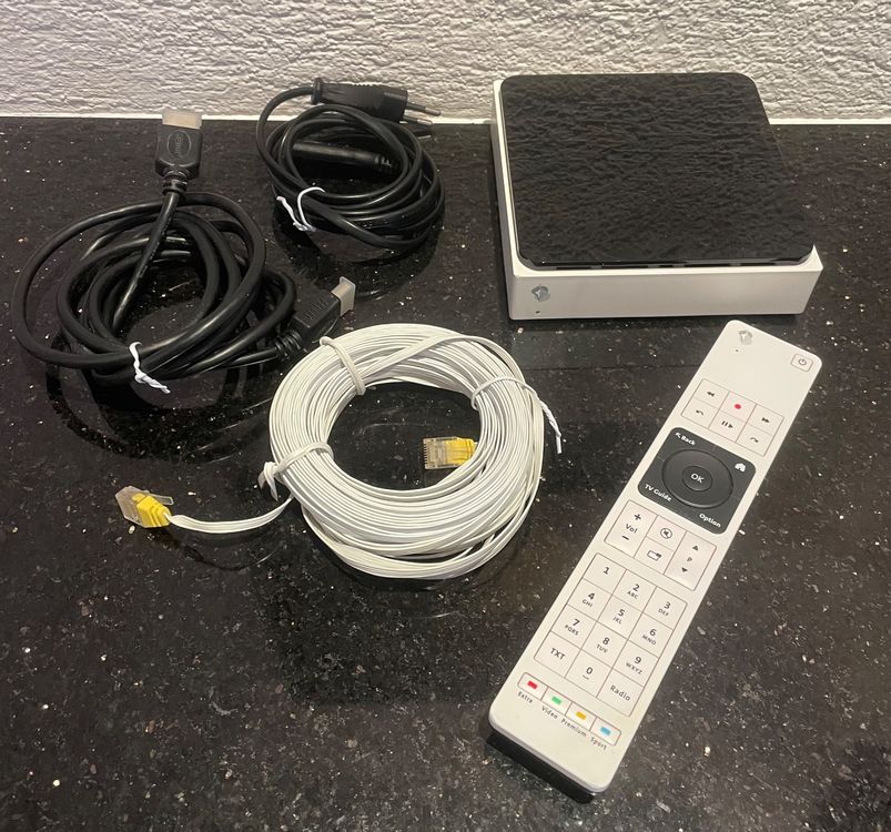 Swisscom TV Box IP1200, inkl Fernbedienung und Kabel | Kaufen auf Ricardo