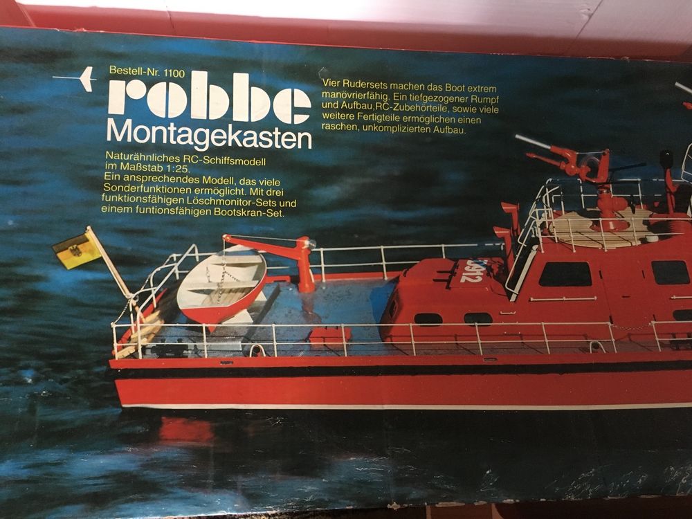 Robbe Feuerlöschboot „Düsseldorf“ (Gebraucht) in Hombrechtikon für CHF 110 – nur Abholung auf ...
