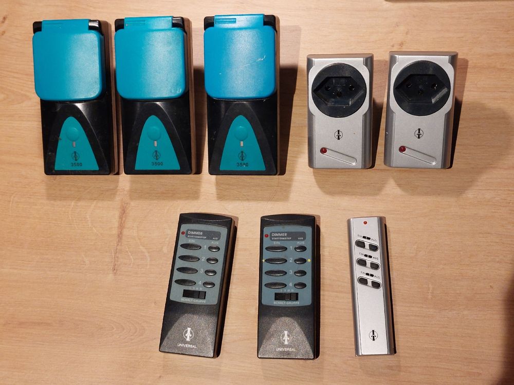 Funksteckdosen Set Intertechno mit Fernbedienungen | Kaufen auf Ricardo