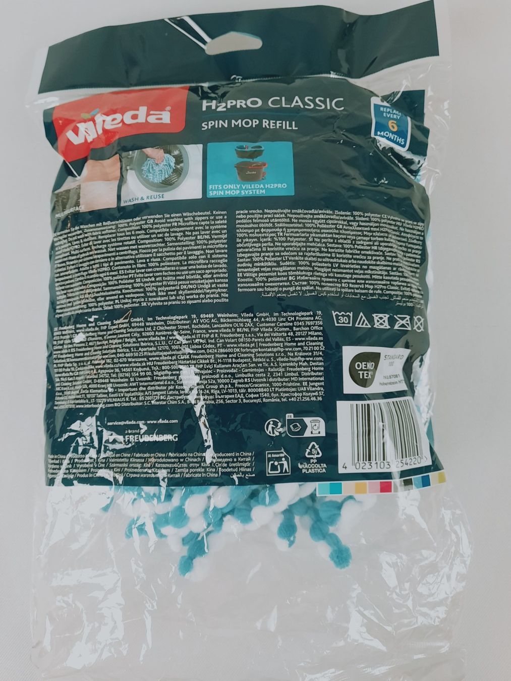 VILEDA H2Pro Classic Spin Mop Refill (Neu (gemäss Beschreibung)) in ...