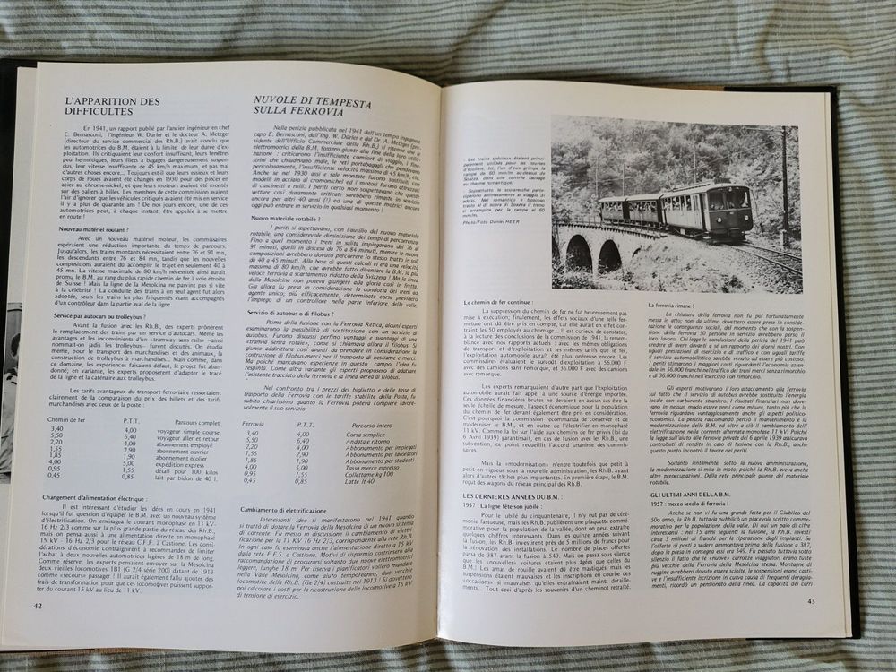 Chemin der fer Bellinzona - Mesocco - Editions du Cabri (Gebraucht) in ...