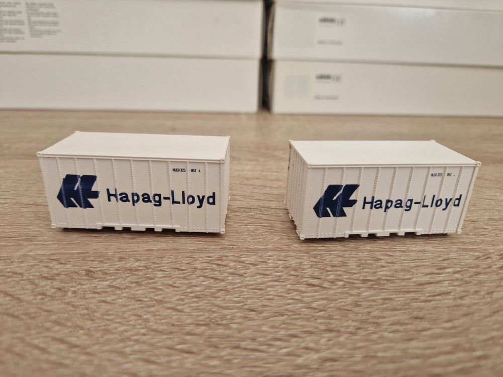 Divers Container H0 (2) (Gebraucht) in St-Aubin-Sauges für CHF 6 – mit Lieferung auf Ricardo kaufen