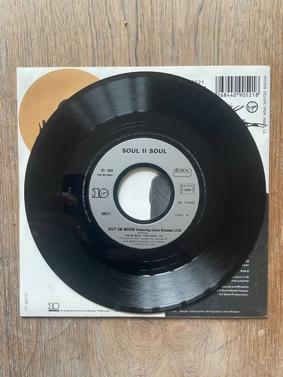 Soul II Soul – Keep On Movin 1989 Vg++ (Gebraucht) in Bern für CHF 5 ...