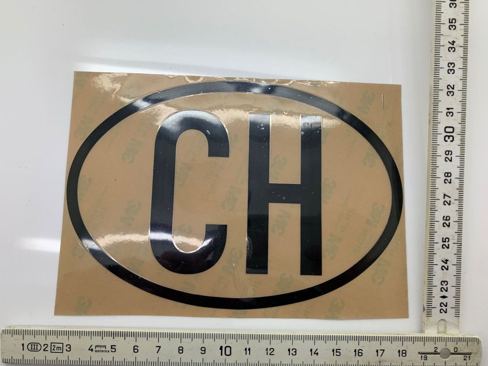 SCHWEIZ CH® AUTO AUFKLEBER ¦ STICKER (Neu und originalverpackt) in für ...