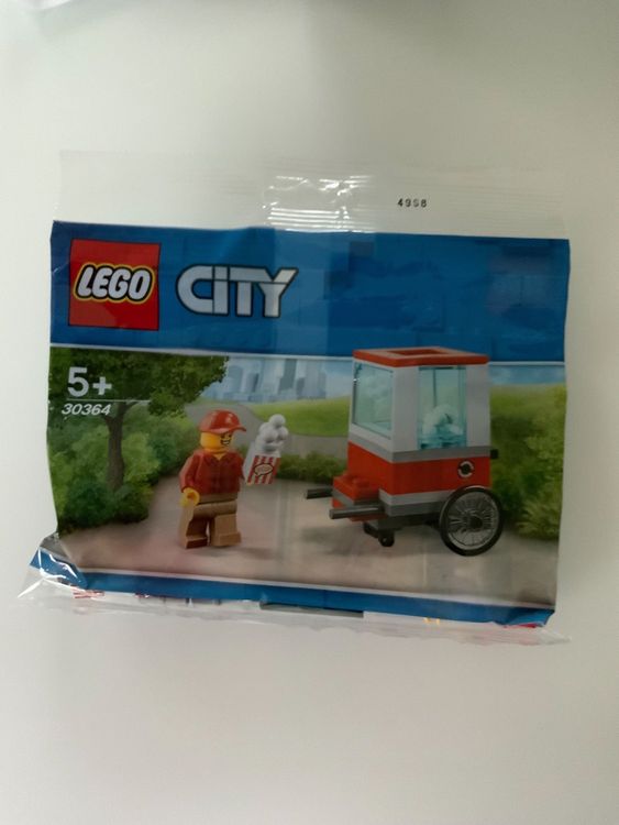 Lego city 30364, lego popcorn cart (Neu und originalverpackt) in Egg b ...