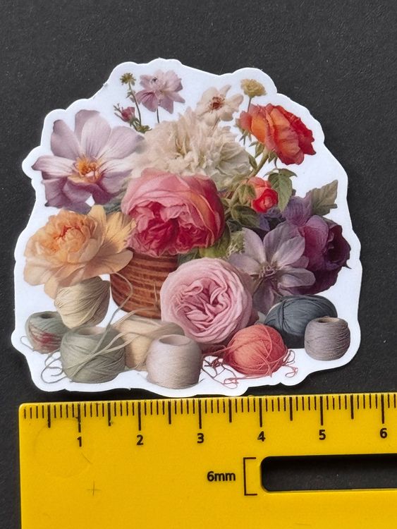 Sticker romantisch Nähatelier fürs Puppenhaus (Neu (gemäss Beschreibung ...