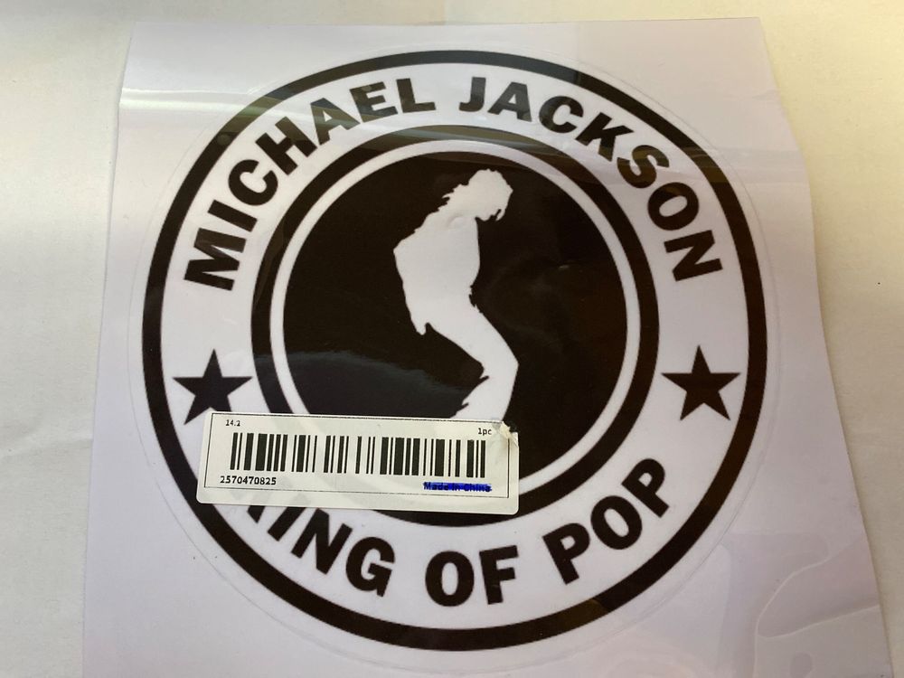 Sticker Michael Jackson King Of Pop Neuf | Kaufen auf Ricardo