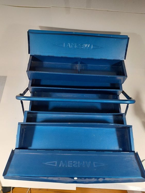 Vintage Wesma Metall Werkzeugkoffer | Kaufen auf Ricardo