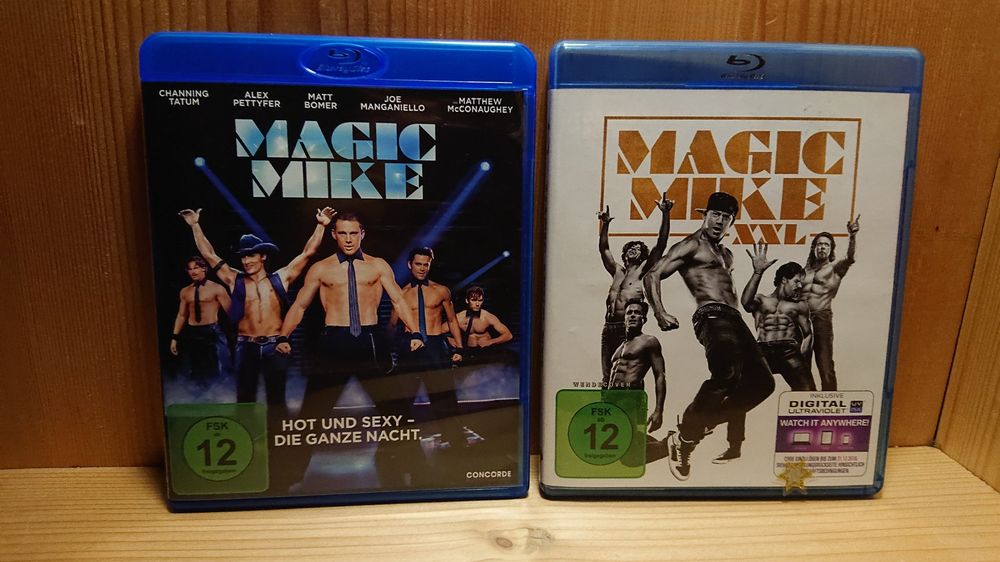 MAGIC MIKE 1 und 2 auf Blu-Ray mit Channing Tatum (Gebraucht) in Wilderswil für CHF 6.9 – mit ...