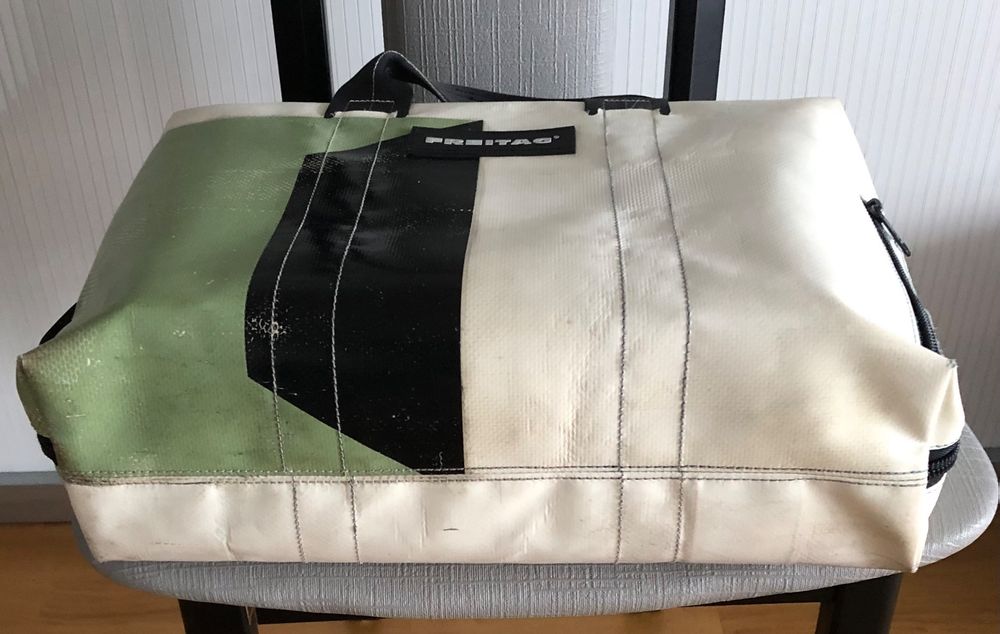 FREITAG TASCHE F77 Ben, Industrie green/ schwarz Design (Gebraucht) in ...