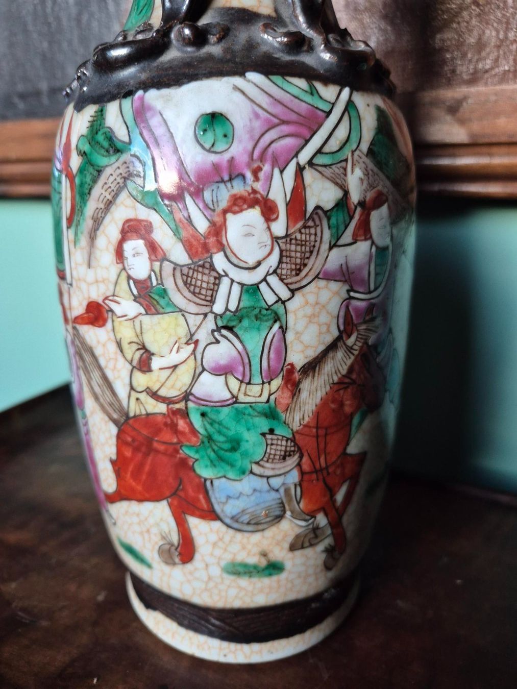 Vase Nankin ancien céramique Chine porcelaine objet (D'occasion) à ...