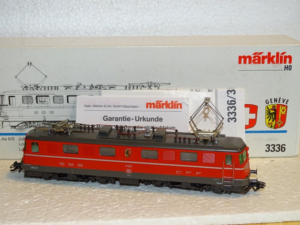 Märklin 3336 Ae6/6, SBB, Rot, 11425, H0 | Kaufen auf Ricardo