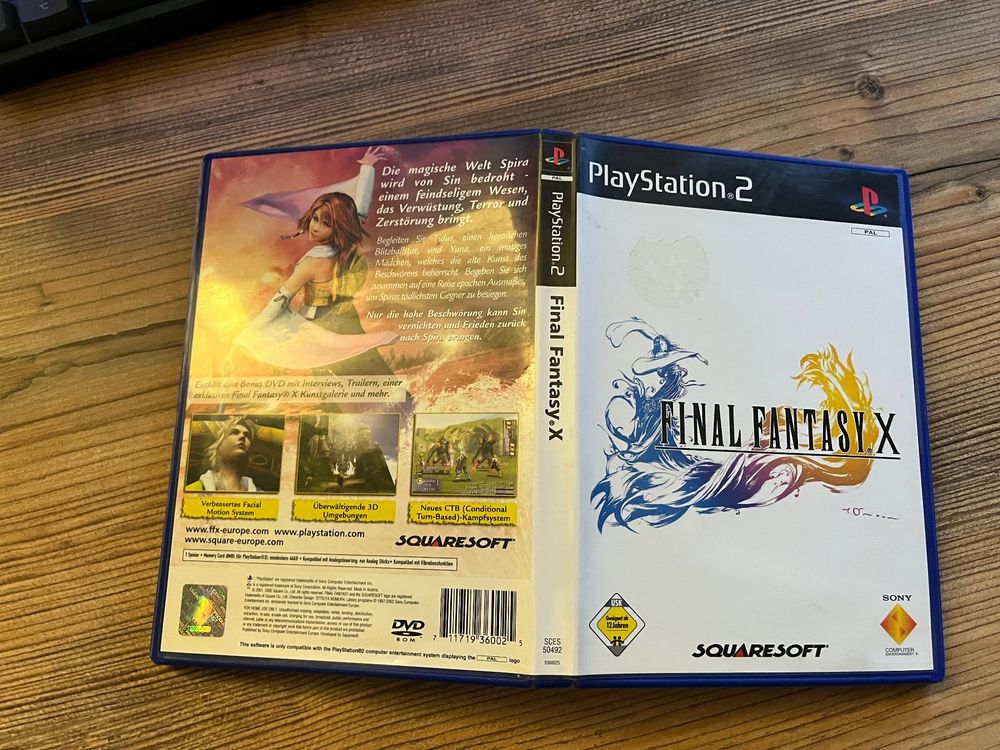 Final Fantasy X (PAL) (CIB) (Gebraucht) in Yverdon-les-Bains für CHF 5 ...