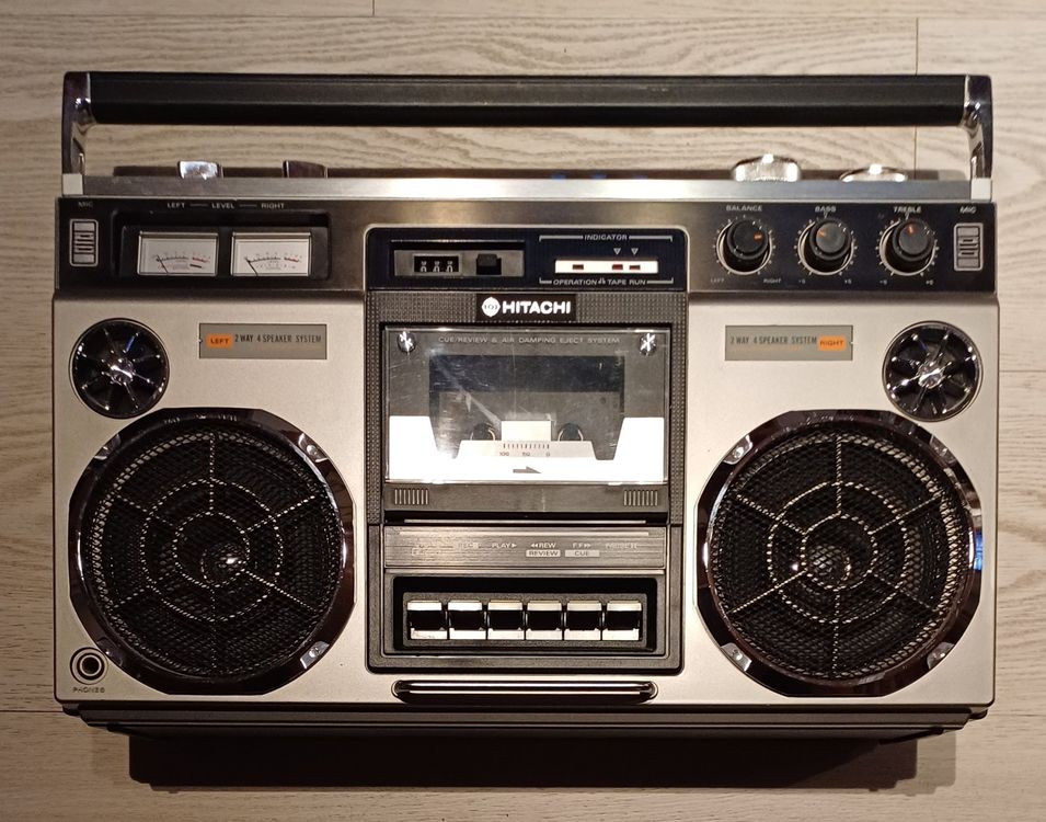 Vintage RADIO Ghettoblaster HITACHI TRK-8155E Boombox (D'occasion) à ...