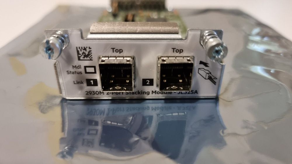 Aruba 2930 2-port Stacking Module JL325A (Gebraucht) in Matran für CHF ...