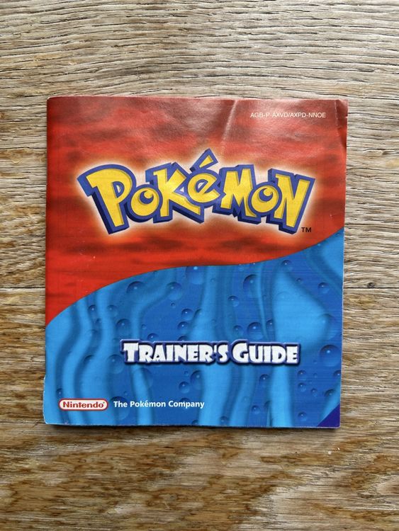Pokémon Trainer’s Guide Rubin/Saphir Gameboy Advance (Gebraucht) in ...