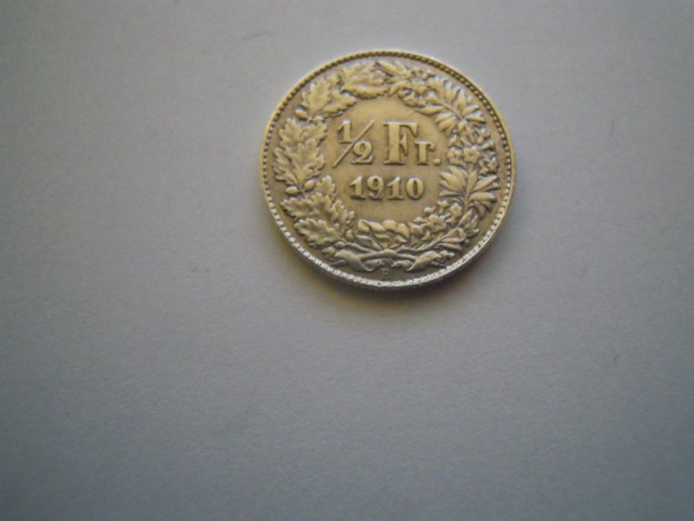 50 Rp. 1910 silber vorz | Kaufen auf Ricardo