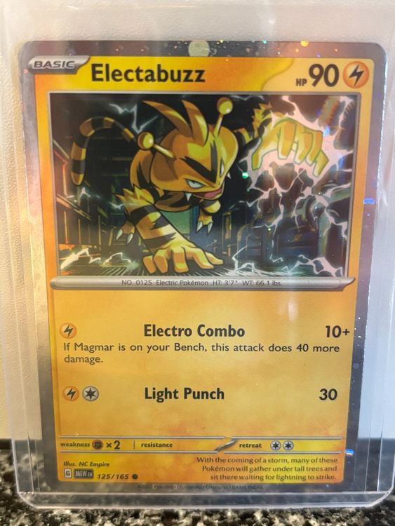 Pokémon Electabuzz Holo Special 🇺🇸 125 151 Gebraucht In Bern 4756
