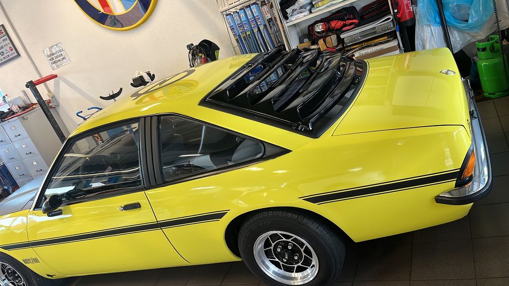 Opel Manta B Katzentreppe Jalousiene neu lackiert Seidenmatt (Neu ...