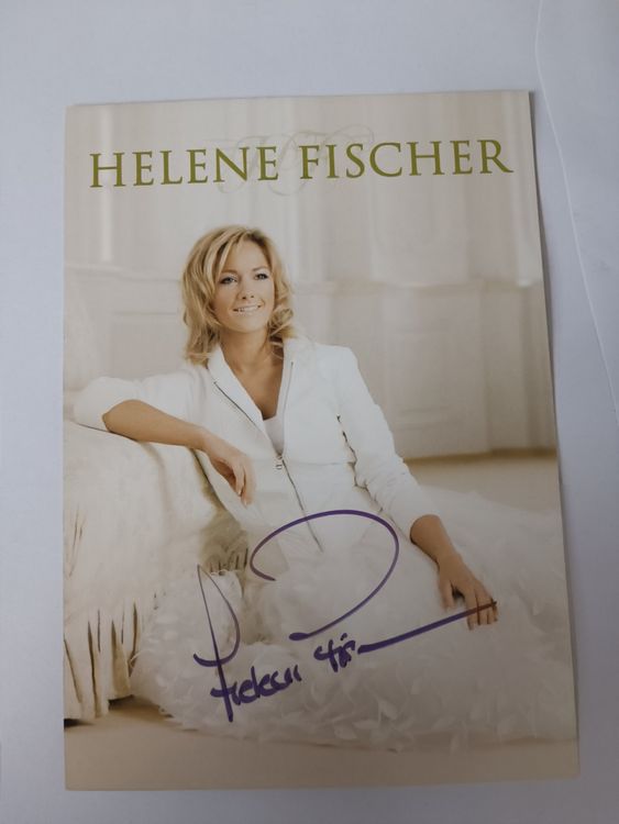 Helene Fischer - handsigniert | Kaufen auf Ricardo