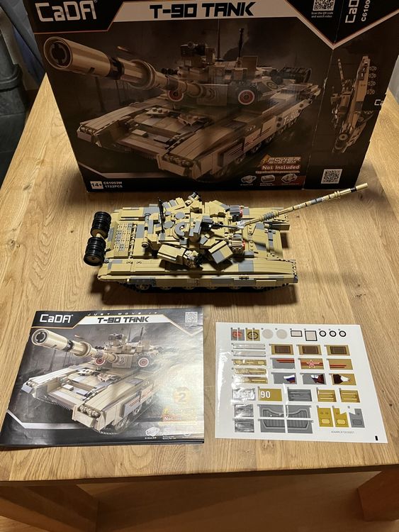Cada C61003W T-90 Tank (Klemmbausteine, 1722 Teile) | Kaufen auf Ricardo