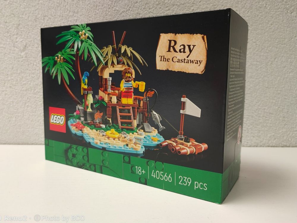 LEGO® Ideas 40566 Ray the Castaway | Ray der Schiffbrüchige | Kaufen ...