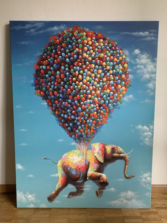 Bild Elefant 90x120 cm (Neuf avec emballage d'origine) à Basel pour CHF ...