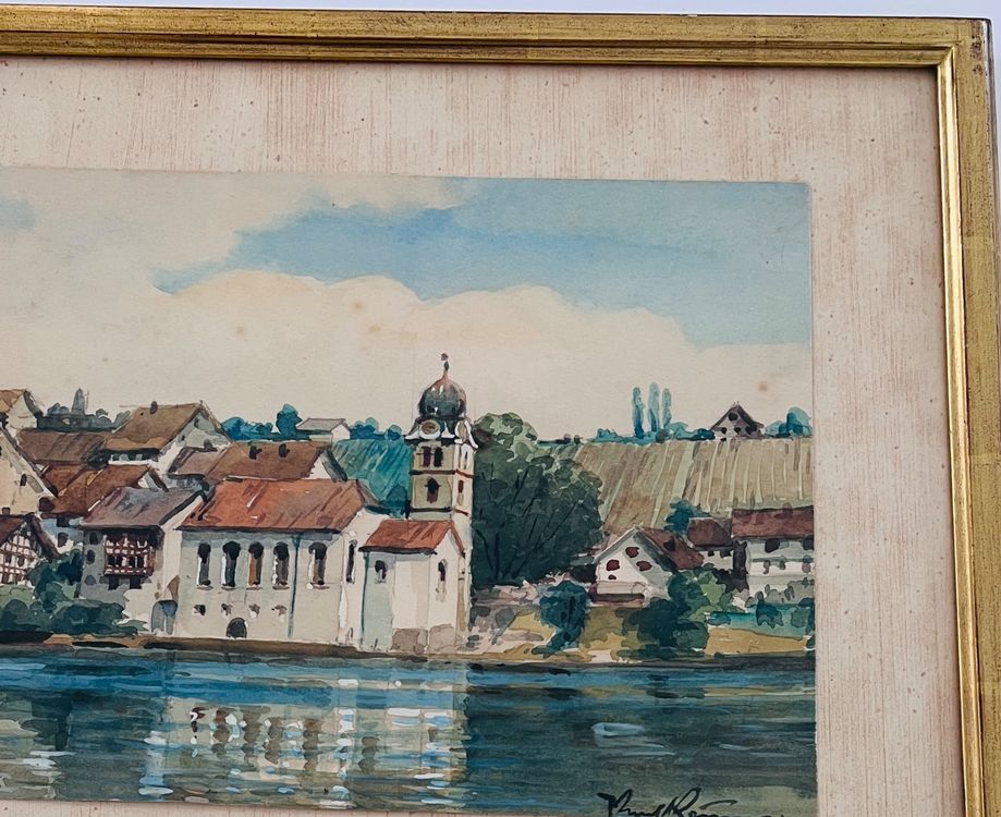 Paul KÖMME (1891-1972) Aquarell handsigniert (Gebraucht) in Root für CHF 30 – mit Lieferung auf ...