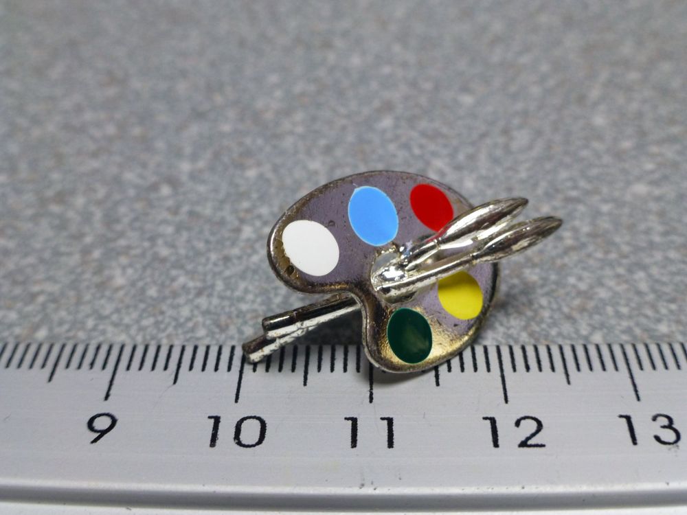 PIN PINS KUNST Malerpalette Malen Farben 3D | Kaufen auf Ricardo