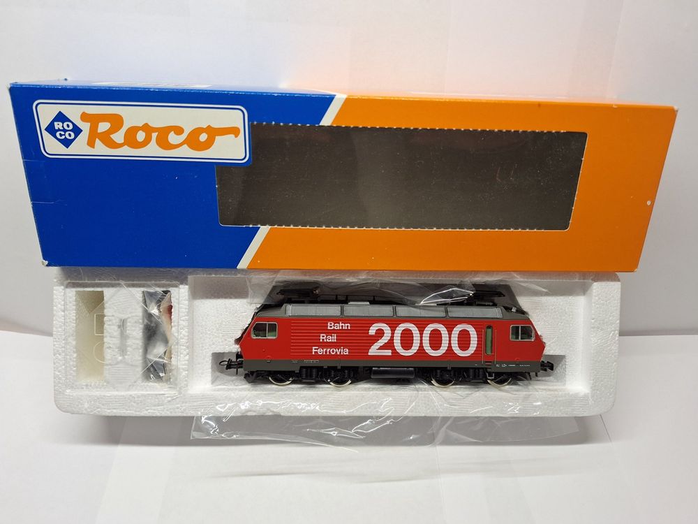 Locomotive RE 4/4 Roco Bahn/Rail/Ferrovia 2000 Neuf Boite (Neu und ...