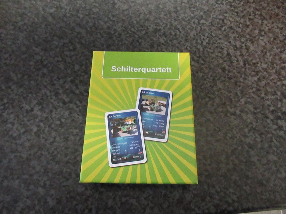 Schilter Transporter Quartett (Neu und originalverpackt) in Herznach für CHF 32 – mit Lieferung ...