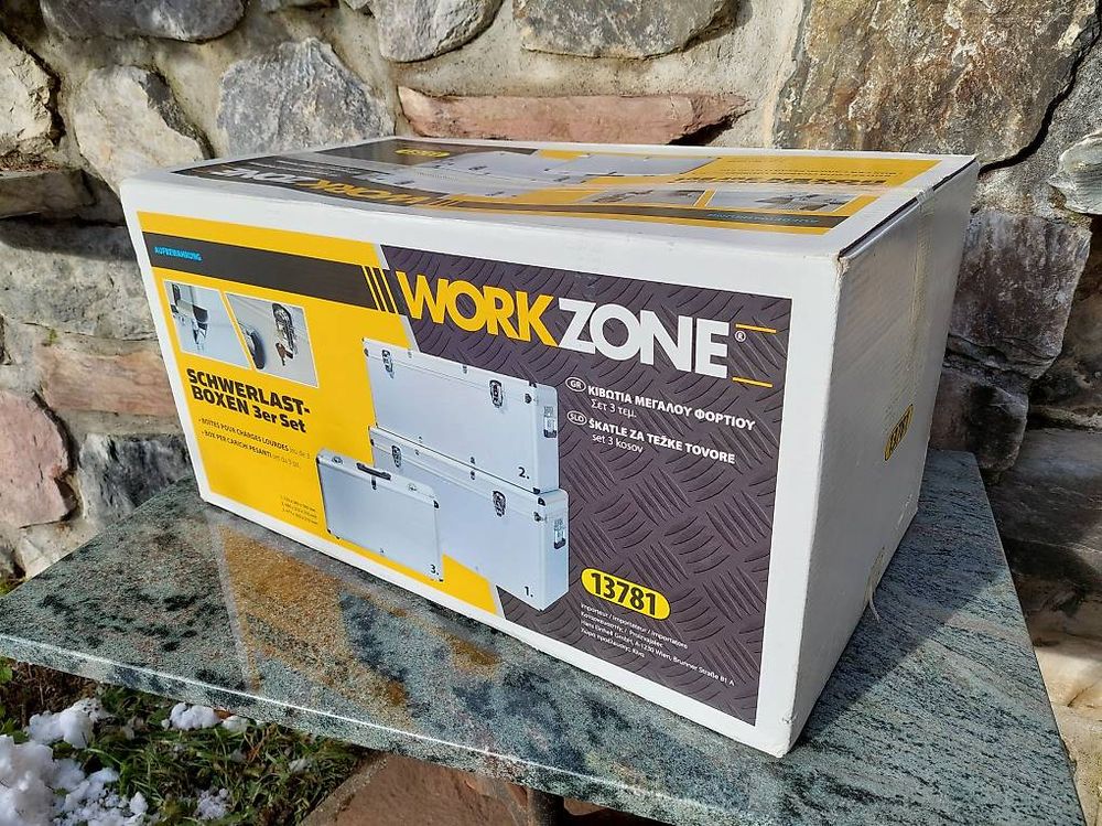 Workzone Schwerlastboxen 3er Set (Gebraucht) in Muri b. Bern für CHF 50 – mit Lieferung auf ...