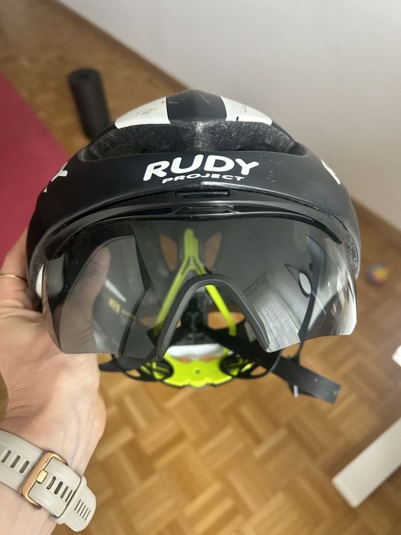 Rudy project boost 01 aero cycling helmet with visor (Gebraucht) in ...