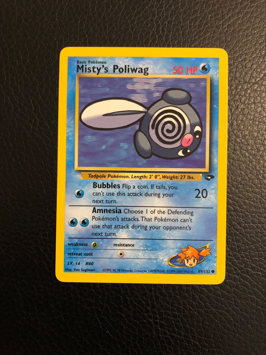 Gym Challenge Misty’s Poliwag 89/132 Ab 1 (Gebraucht) in Paradiso für ...