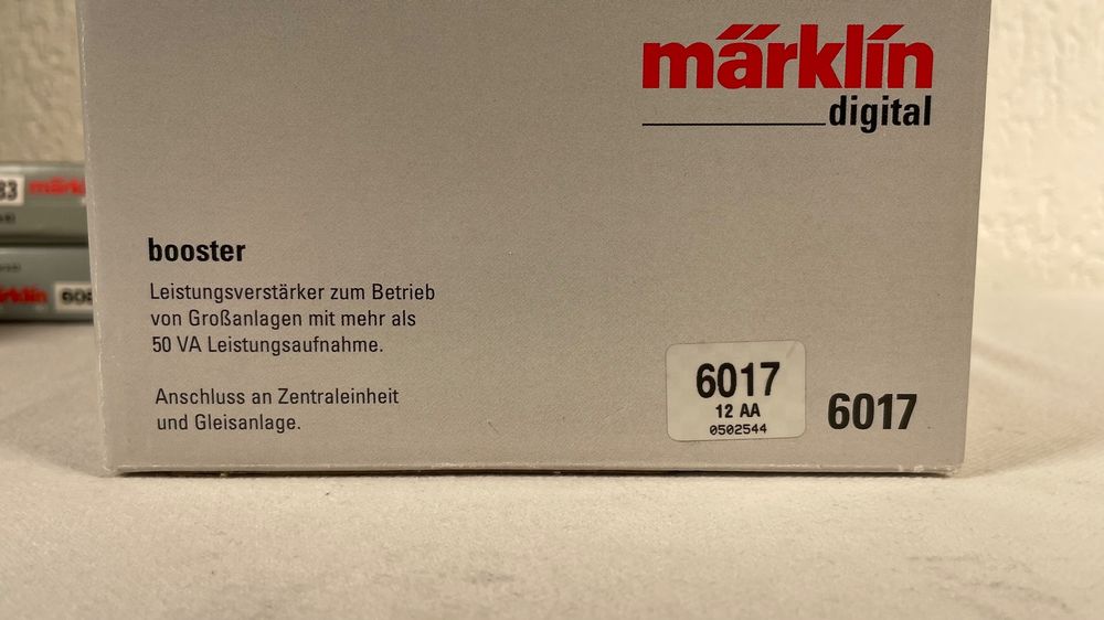 Märklin Digital 6017, 6083, 6084, 60832 Decoder und Booster | Kaufen ...