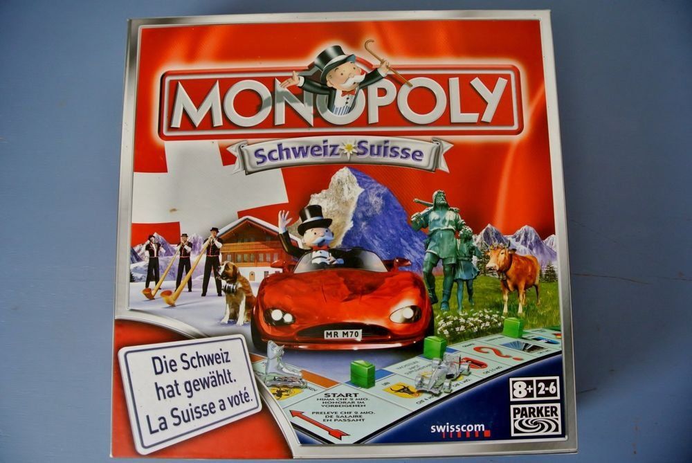 Monopoly Schweiz Kantone (von Hasbro, Jahr 2007) (Neu und originalverpackt) in Hünenberg für CHF ...