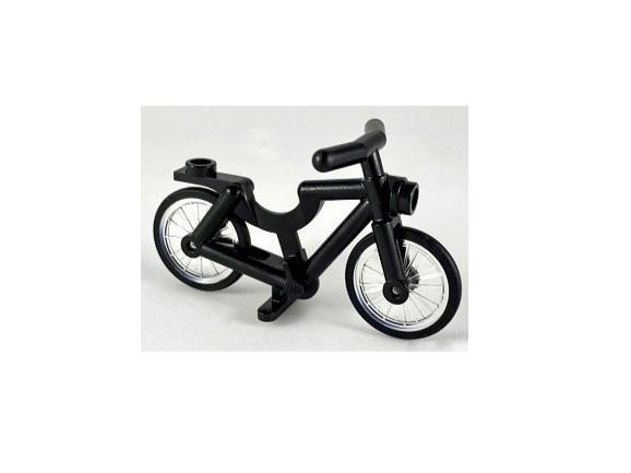 LEGO - Black Bicycle (1-Piece Wheels) - 4719c02 | Kaufen auf Ricardo