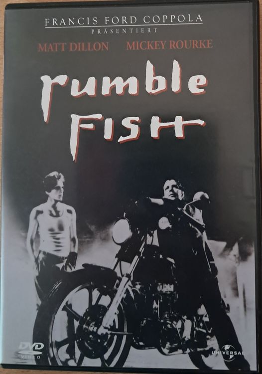 Rumble Fish. Dillon, Rourke, Hopper, Cage (DVD) 1983 (Gebraucht) in ...