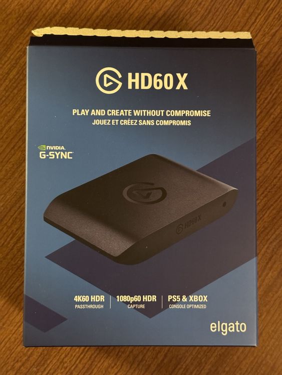 Elgato HD60X acquisition HDMI 4K PC, TV, PS5, XBOX, garantie (Neu ...