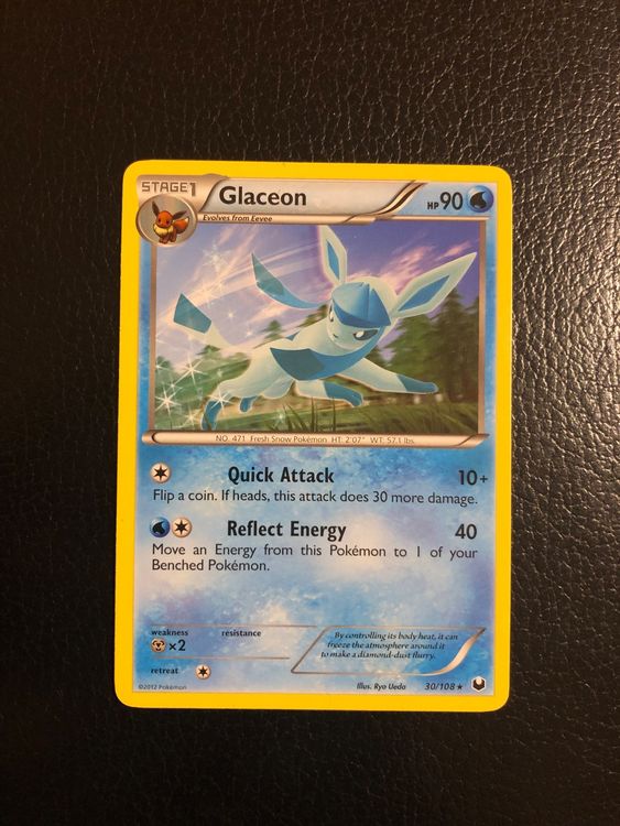 B&W Dark Explorers Glaceon rare 30/108 Ab 1 (Gebraucht) in Paradiso für ...