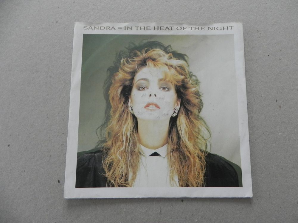 Single Pop Sängerin Sandra 1985 In the Heat of the Night | Kaufen auf ...
